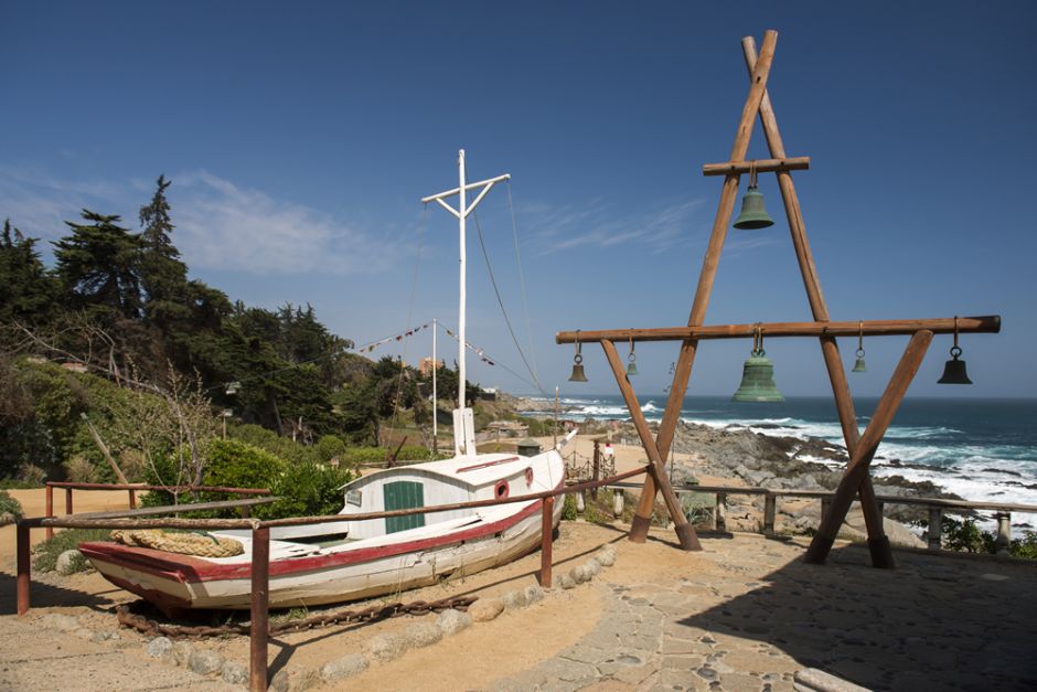 Isla Negra, Ciudad de Isla Negra, Region de Valparaiso. Chile