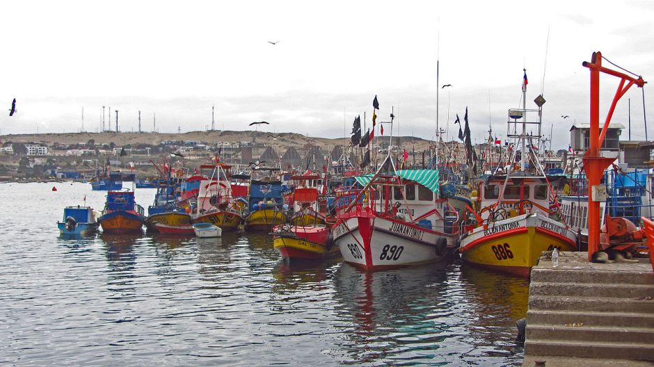 Ciudad de Caldera, provincia de Copiapo en la región de Atacama