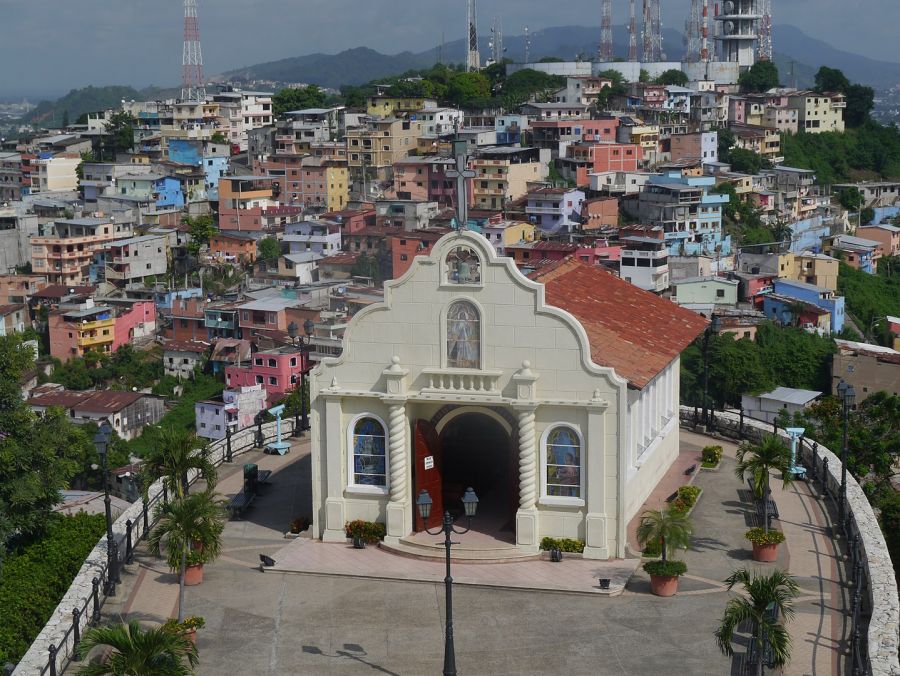Cerro y Mirador Santa Ana, Guayaquil, Ecuador. Guayaquil - ECUADOR